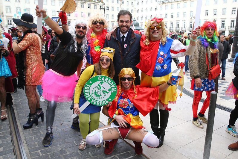 Matrafonas de Torres Vedras inauguram Carnaval em Lisboa - Flashes - FLASH!