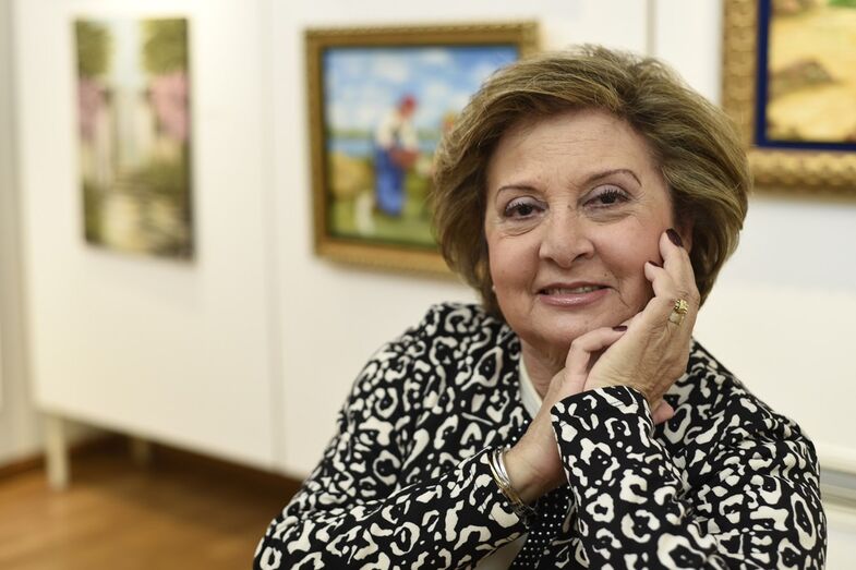 Maria Graça Campos: "A pintura traz-me uma calma muito grande ...