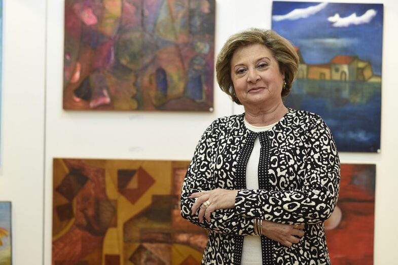 Maria Graça Campos: "A pintura traz-me uma calma muito grande ...