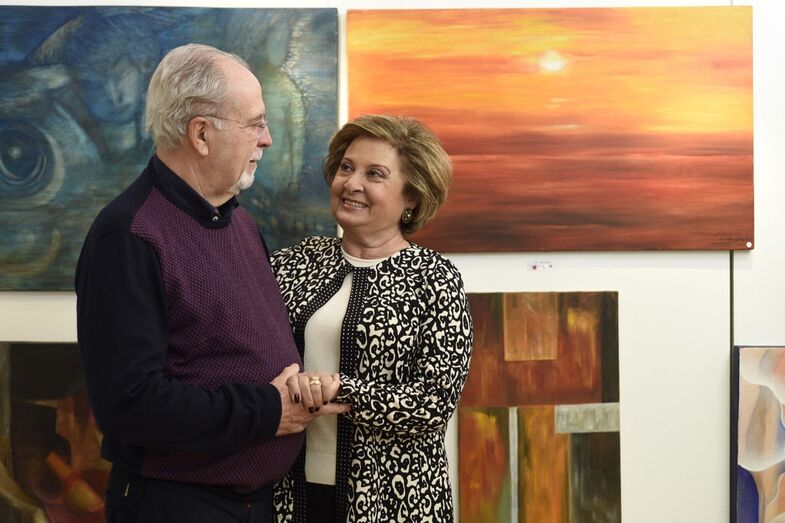 Maria Graça Campos: "A pintura traz-me uma calma muito grande ...