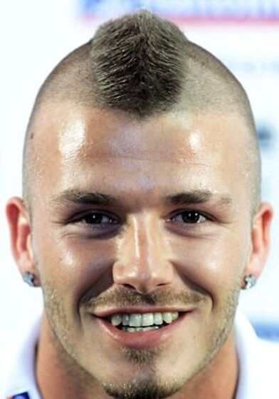 David Beckham está a ficar careca: o antes e o depois - Flashes - FLASH!