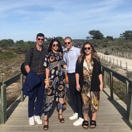 Parabéns aos noivos. Filho da jornalista Inês Serra Lopes casa-se em ...