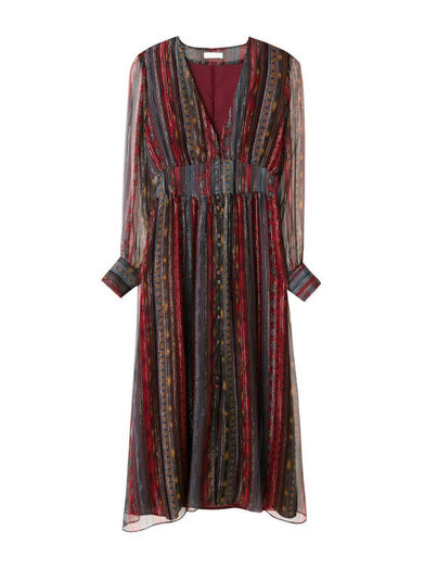 Vestido boho-chic de Letizia esgota em poucas horas - Casas Reais - FLASH!