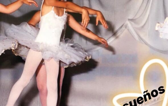 Que gira! Georgina mostra foto sua inédita, no ballet, quando era ...