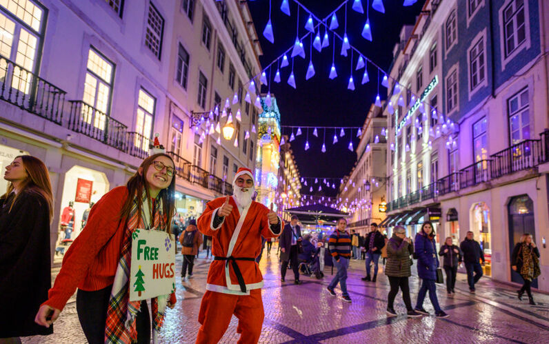 Assim vale a pena! As maravilhosas imagens das iluminações de Natal em ...