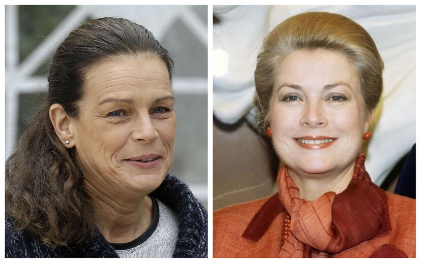 Descuidada e envelhecida! Princesa Stéphanie do Mónaco longe do glamour ...
