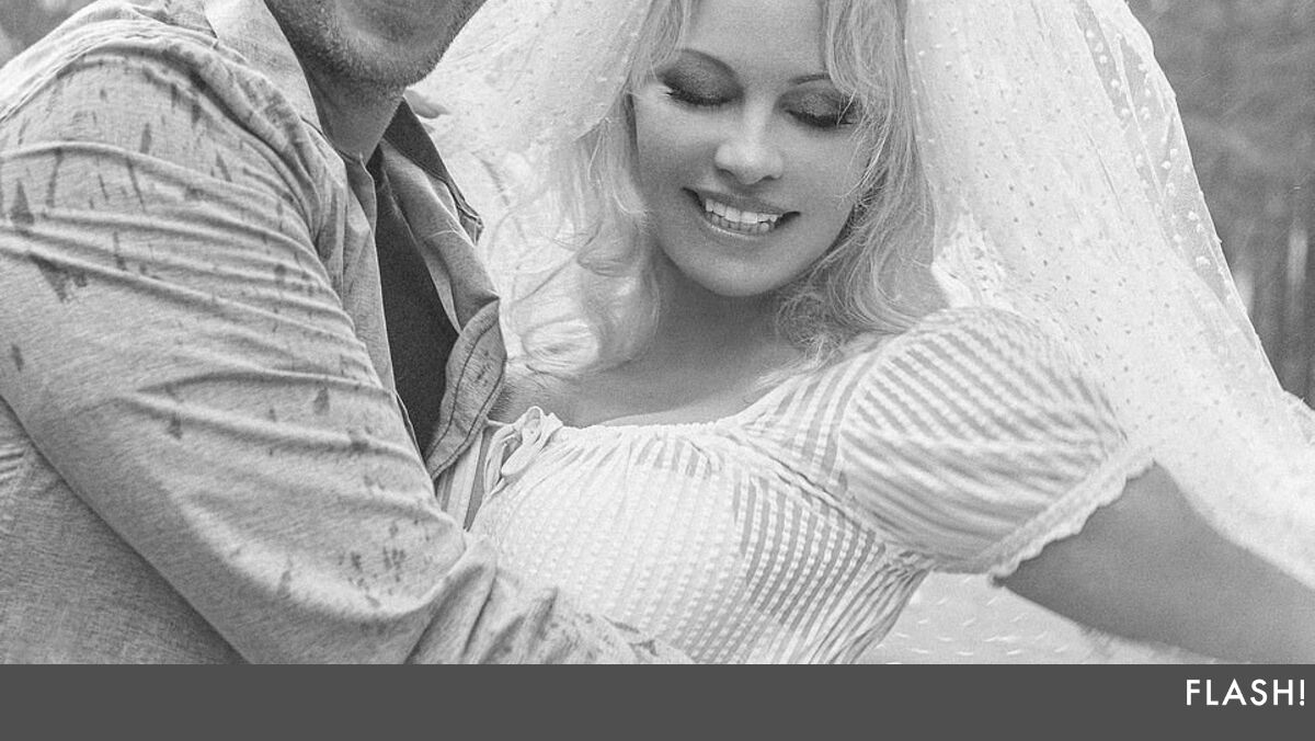 As mais belas imagens do casamento de Pamela Anderson com Dan Hayhurst ...