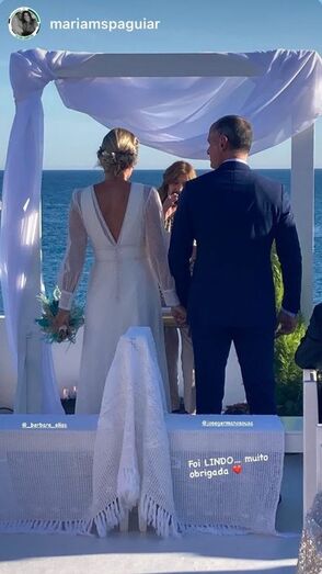 Dia de felicidade: Bárbara Elias casou-se com José Germano de Sousa ...