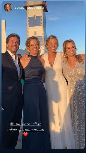 Dia de felicidade: Bárbara Elias casou-se com José Germano de Sousa ...