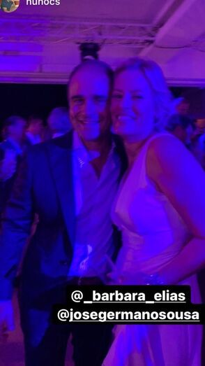 Dia de felicidade: Bárbara Elias casou-se com José Germano de Sousa ...