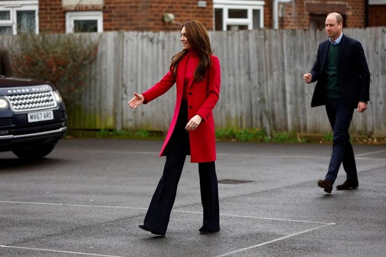 Controlada pelo palácio. Kate Middleton ainda não sabe o que vai vestir ...