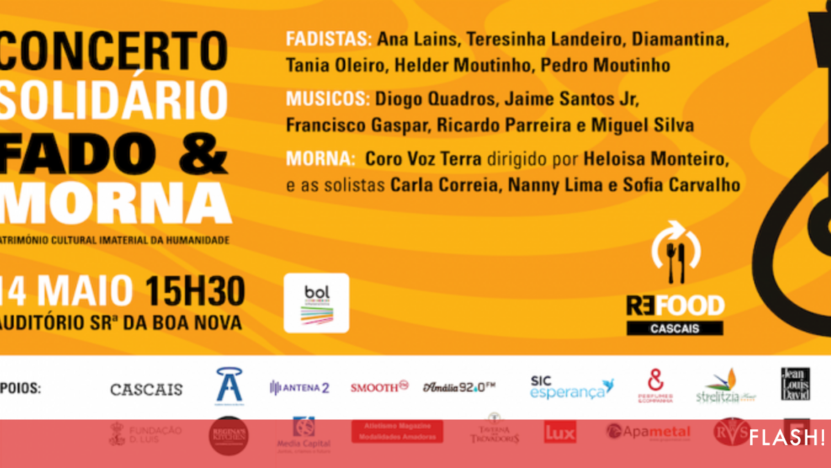 Concerto solidário de Fado e Morna a favor da Refood-Cascais ...