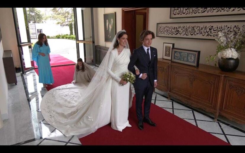 Filho da rainha Rania casou-se. Os detalhes da cerimónia cheia de luxo ...