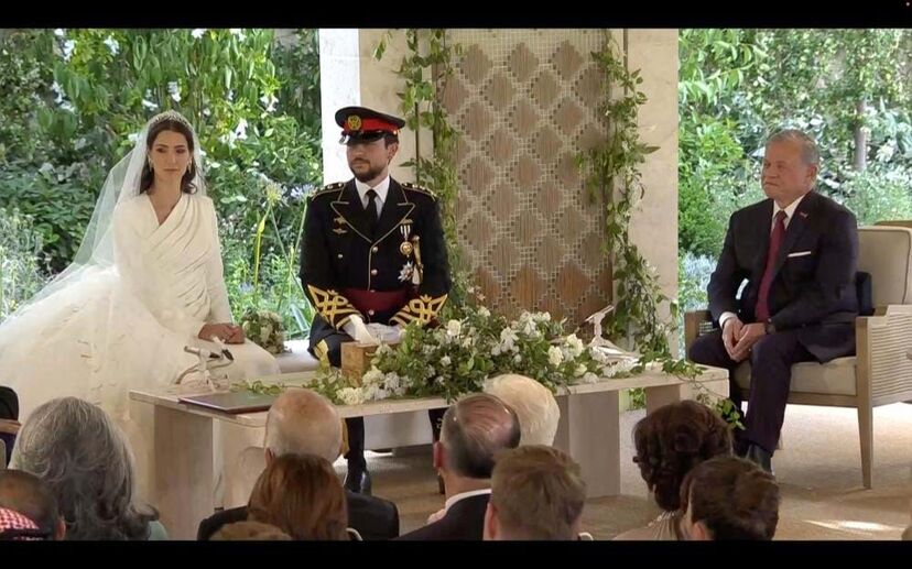 Filho da rainha Rania casou-se. Os detalhes da cerimónia cheia de luxo ...