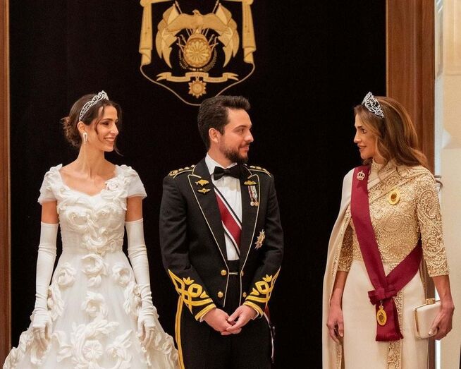 Filho da rainha Rania casou-se. Os detalhes da cerimónia cheia de luxo ...