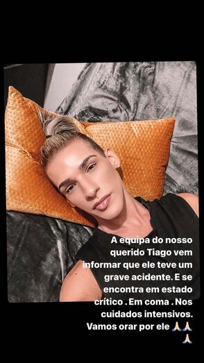 Famoso "youtuber" Tiago Eugénio em coma após acidente grave no Algarve ...