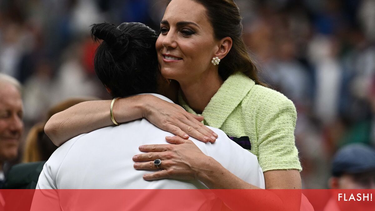 O gesto da princesa Kate que emocionou a final feminina de Wimbledon ...