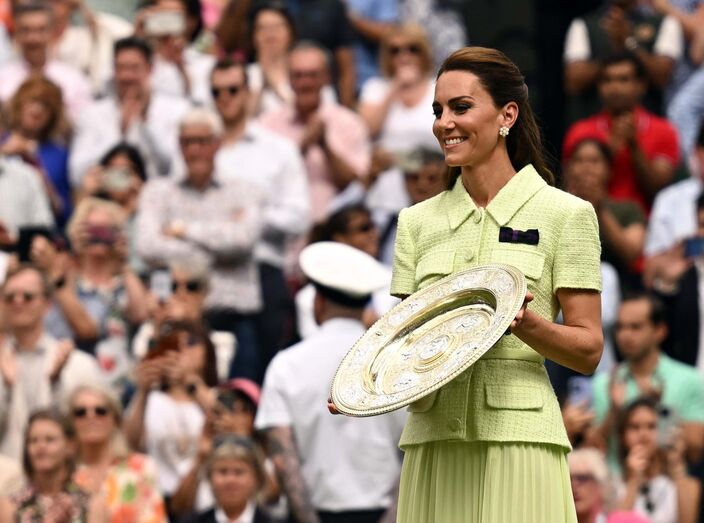 Que classe! Kate Middleton mostra lado mais carinhoso em Wimbledon com ...