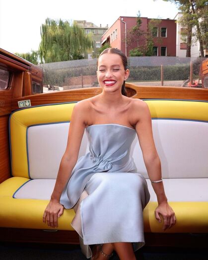 Margarida Corceiro muda de visual e deslumbra no Festival de Veneza ...