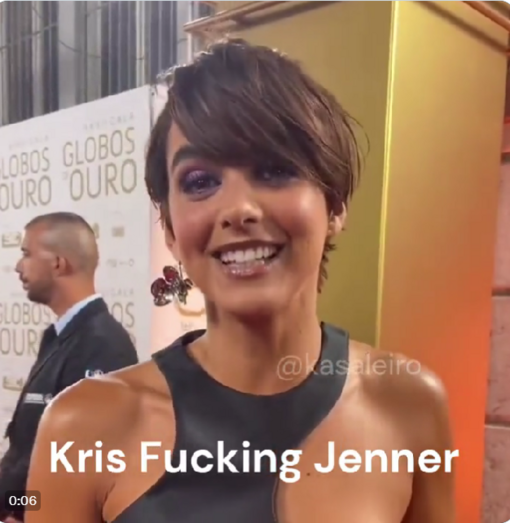 Gargalhada nos Globos! Sara Matos comparada a Kris Jenner e a outras ...