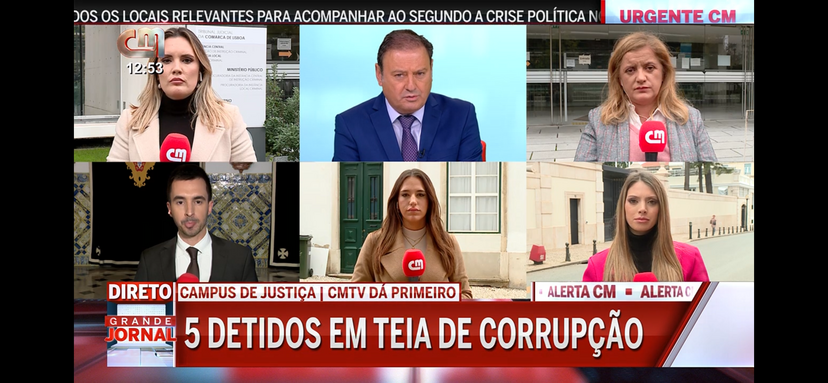 CMTV com mais audiência do que concorrentes juntos na crise política ...