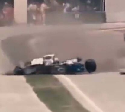 As impressionantes imagens do trágico acidente de Ayrton Senna, lenda ...