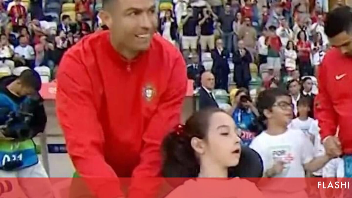 O vídeo que está a emocionar o mundo: o carinho de Cristiano Ronaldo ...