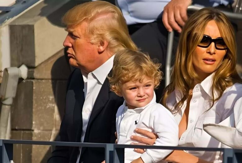 O triunfo de Barron, o filho gigante de Trump e como o jovem herdeiro ...
