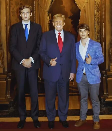 O triunfo de Barron, o filho gigante de Trump e como o jovem herdeiro ...