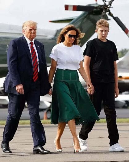 O triunfo de Barron, o filho gigante de Trump e como o jovem herdeiro ...