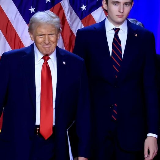 O triunfo de Barron, o filho gigante de Trump e como o jovem herdeiro ...